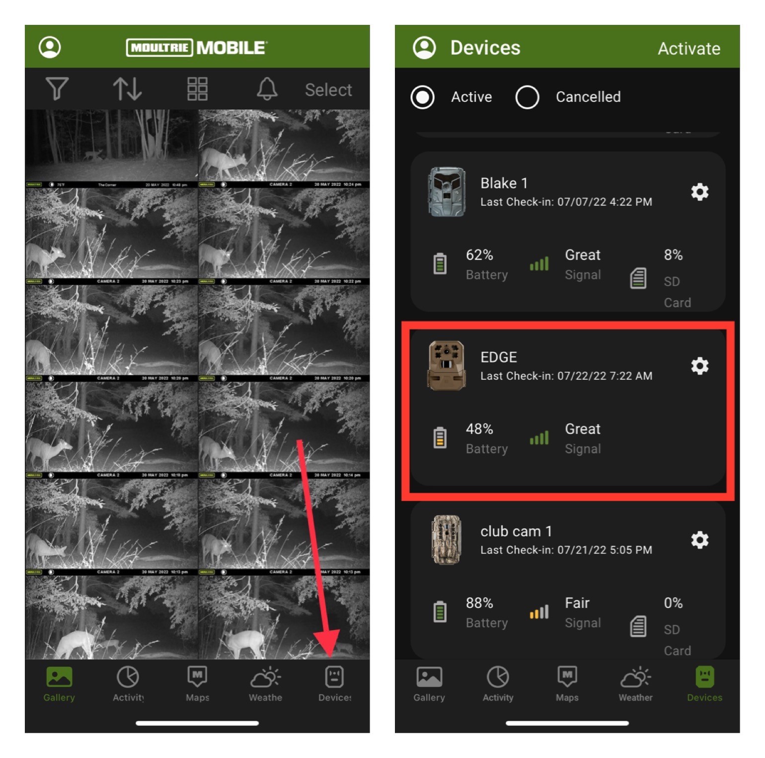 EDGE 2 PRO: Connecting but Not Receiving Pictures – Moultrie Mobile