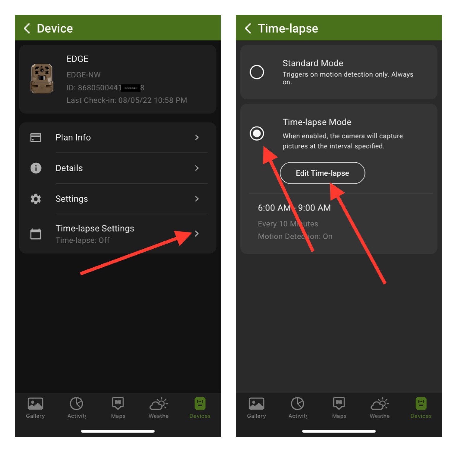 Manage My Time lapse Setting Moultrie Mobile Manage My Time lapse Setting Moultrie Mobile